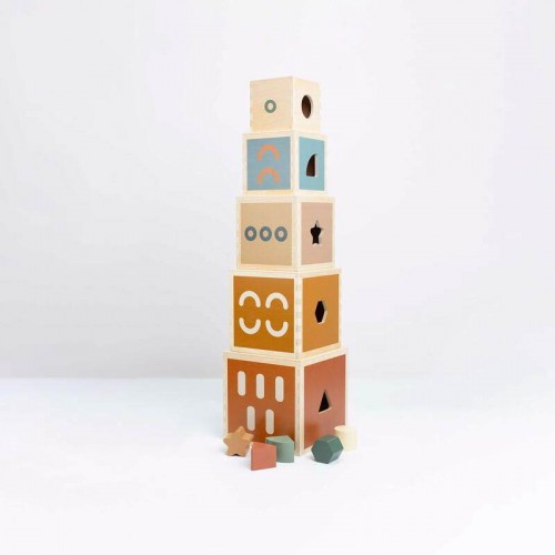 TKS Wooden Stacking Cube - Mum n Me Baby Shop Malta