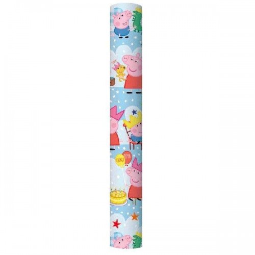 Wrapping Paper Roll 2M Peppa Pig - Mum n Me Baby Shop Malta